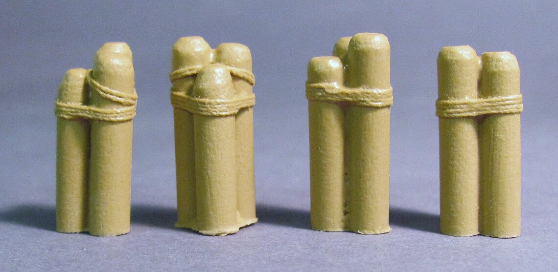 Short Piling Set for Diorama and Scenery - Etsy