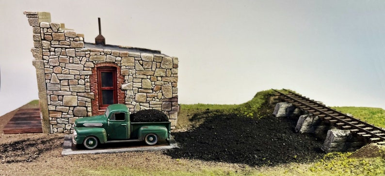 O/on30 1:48 Scale ACE Coal Company for Diorama, Model Railroading, Kit ...