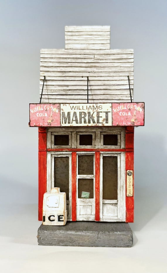 HO 1:87 Scale Williams Market Kit for Diorama Model | Etsy