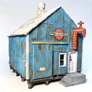 O/on30 1:48 Scale Perry Plumbing & Supply Kit for Diorama, Model ...