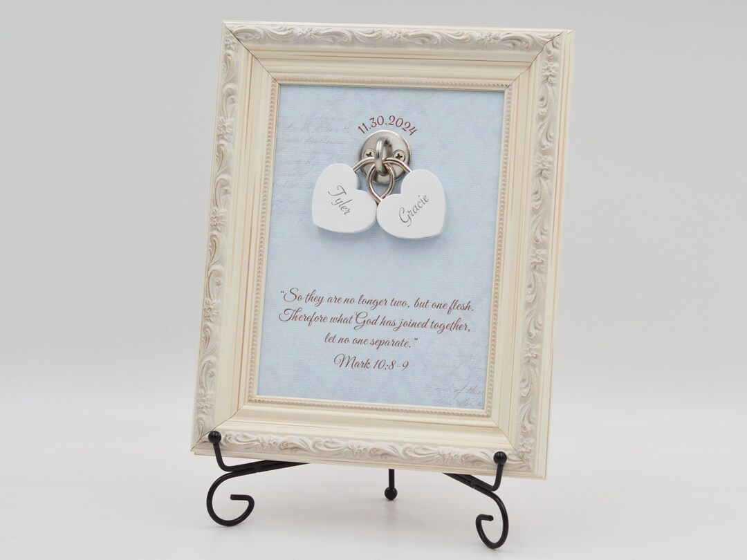 Personalized Love Lock Ceremony Set Vintage Light Blue and White - Etsy