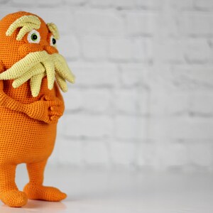 The LORAX CROCHET PATTERN Amigurumi Digital Download Only - Etsy