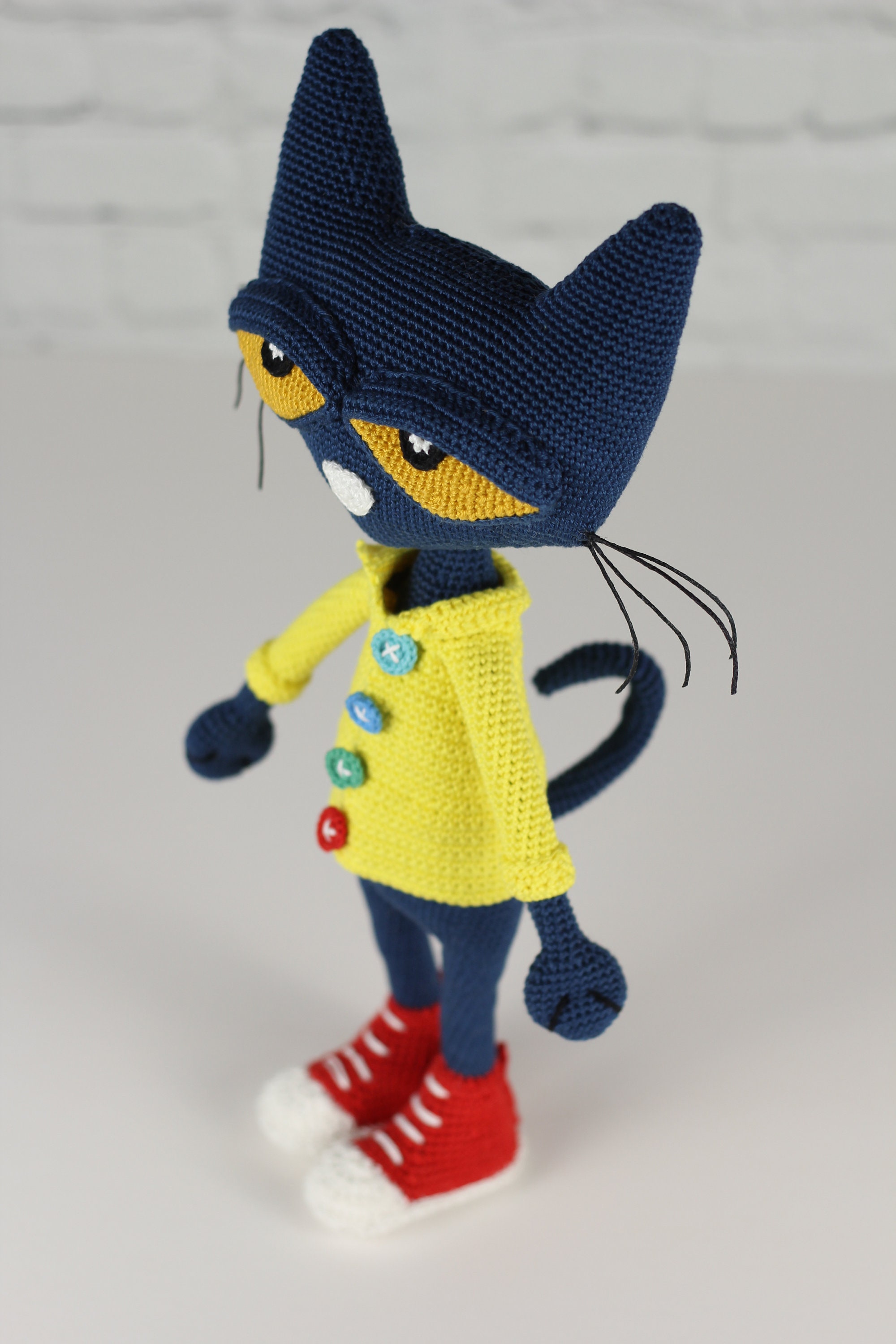 Blue Pete the CAT CROCHET PATTERN Amigurumi Digital Download Only - Etsy