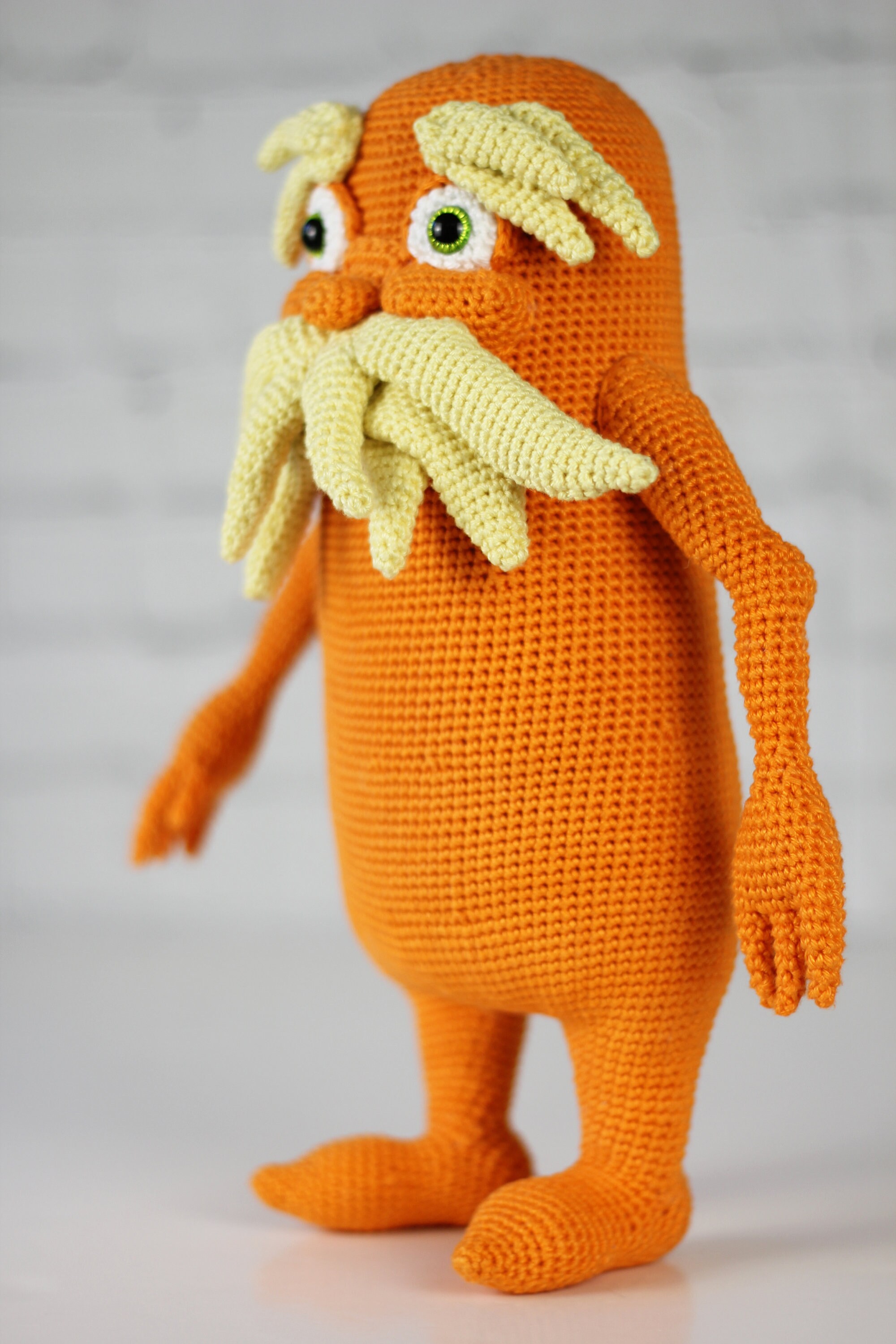 The LORAX CROCHET PATTERN Amigurumi Digital Download Only - Etsy UK