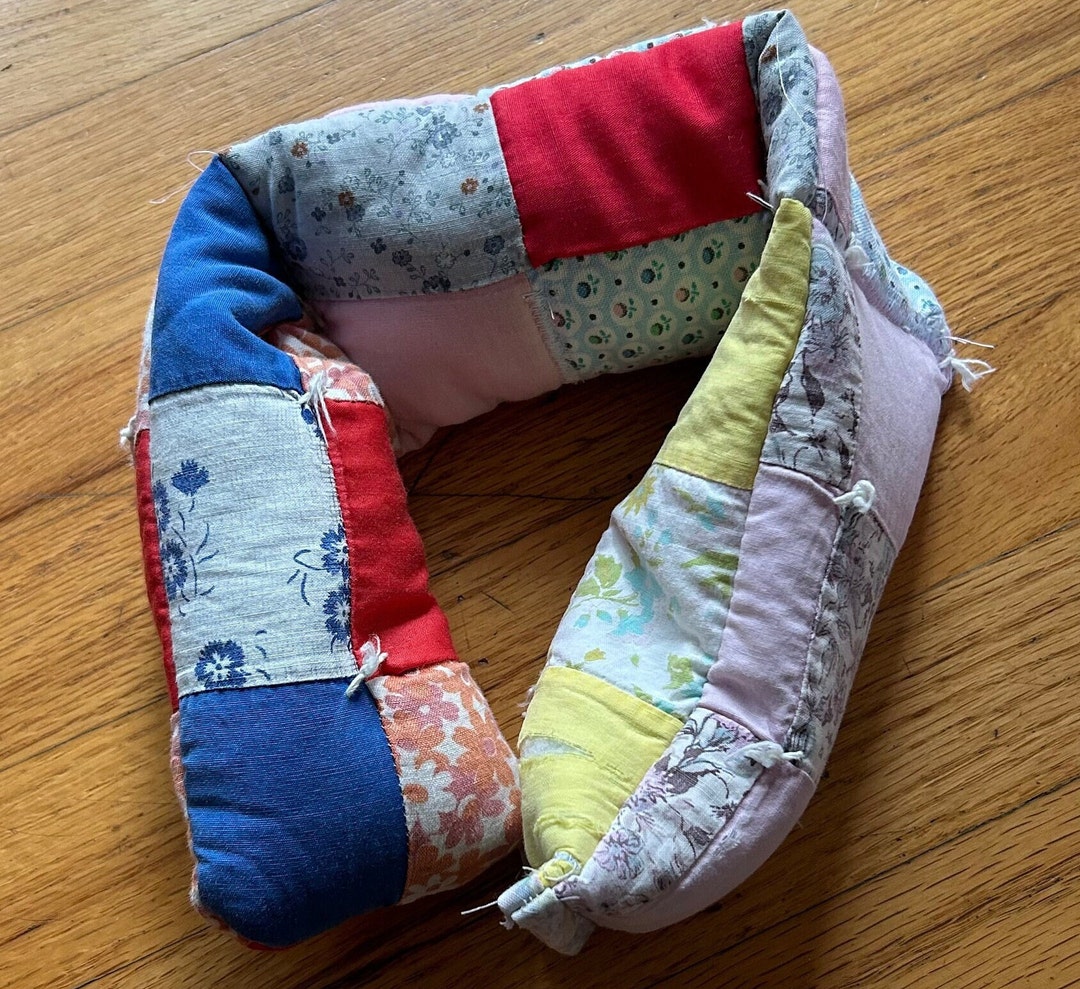 Upcycled Quilt Neck Wrap Warmer Vintage Patchwork Thrifted - Etsy