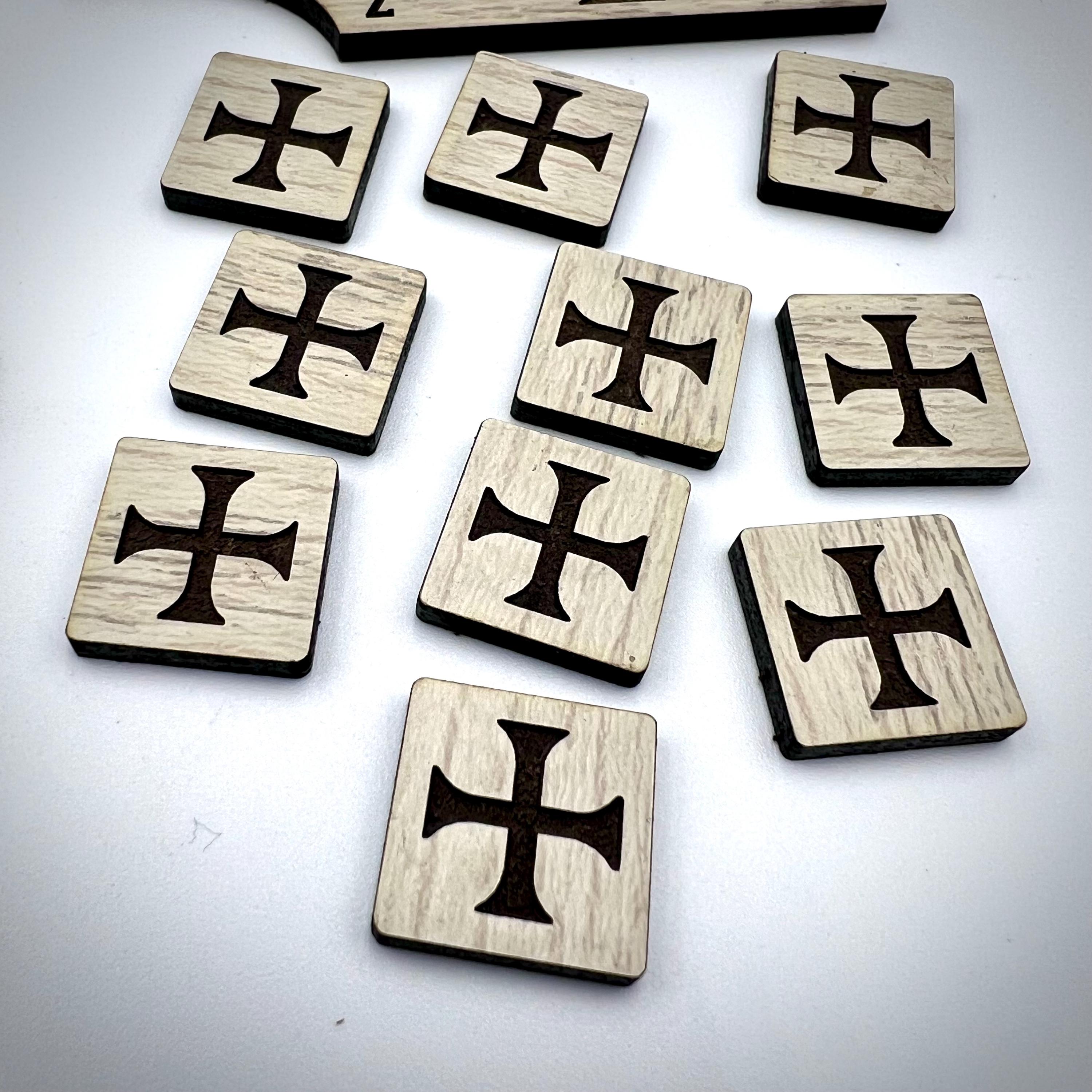 Trench Crusade Ruler & Token Set – Measure and Mark the Battlefield - Etsy