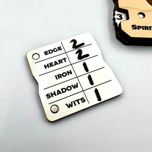 Ironsworn RPG Character Stats Tracker - Etsy