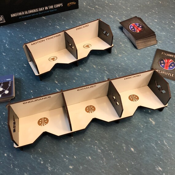 Aliens AGDITC Themed Card Tray Set - Etsy