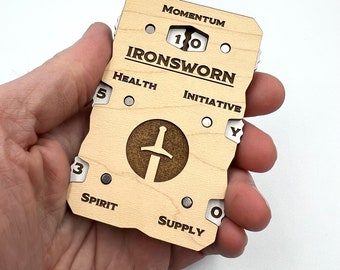 Ironsworn Starforged RPG Character Stats Tracker - Etsy