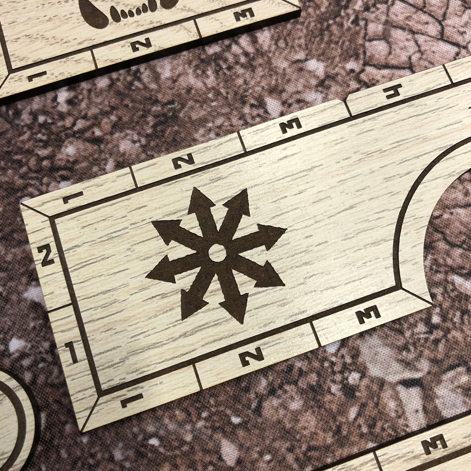 WHAOS Wargaming 9 Inch Ruler/objective Marker Set - Etsy