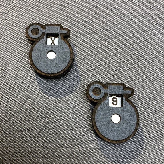 Wargaming Wound/Damage/Pin Dial Counter Set | Etsy