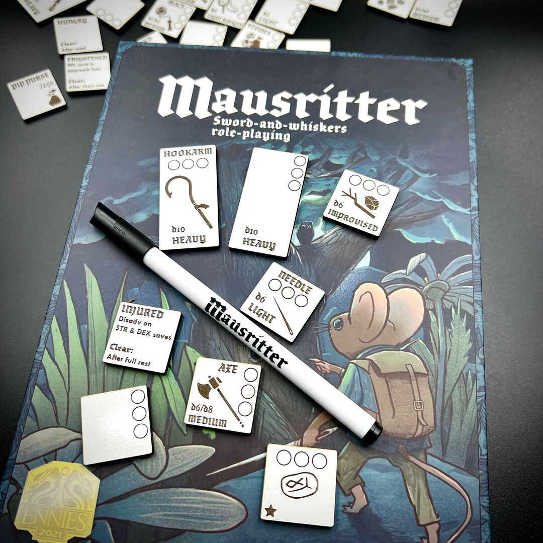 Mausritter Dry Erasable Core Tile Set - Etsy