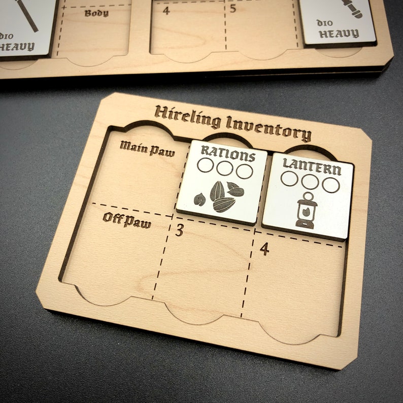 Mausritter Inventory Dashboard - Etsy