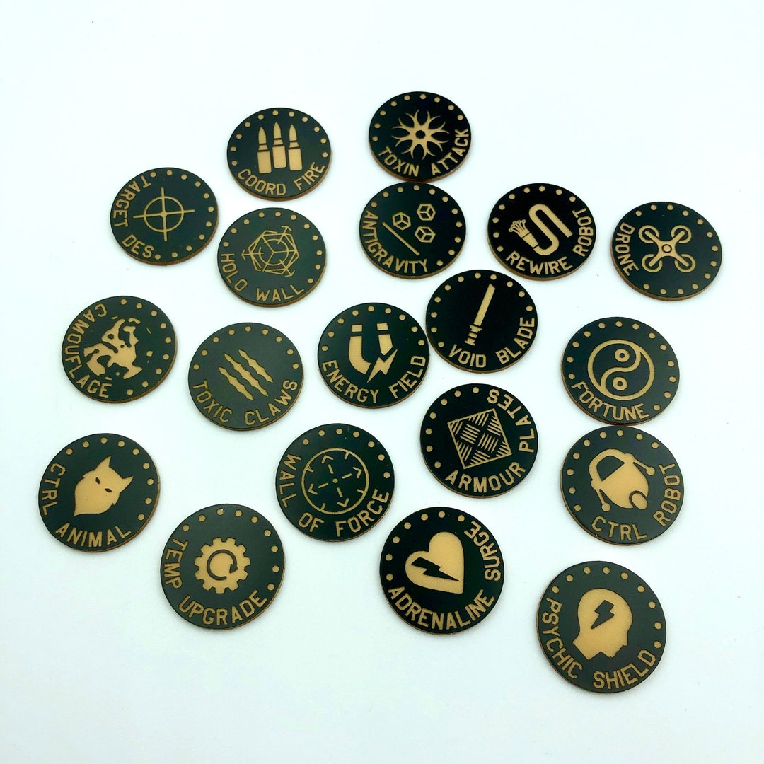 Stargrave Core Power Token Set - Etsy