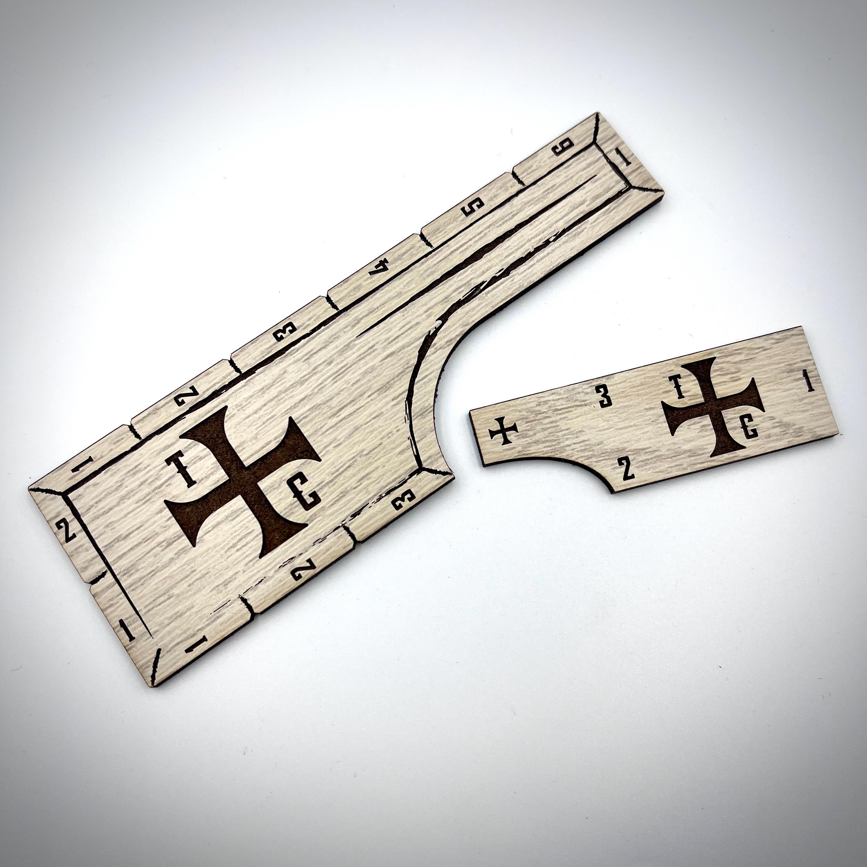 Trench Crusade Ruler & Token Set – Measure and Mark the Battlefield - Etsy