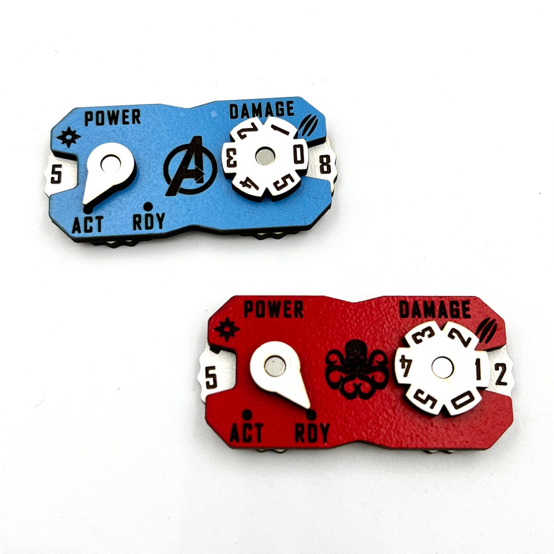 MCP Power/damage Tracker V2 - Etsy