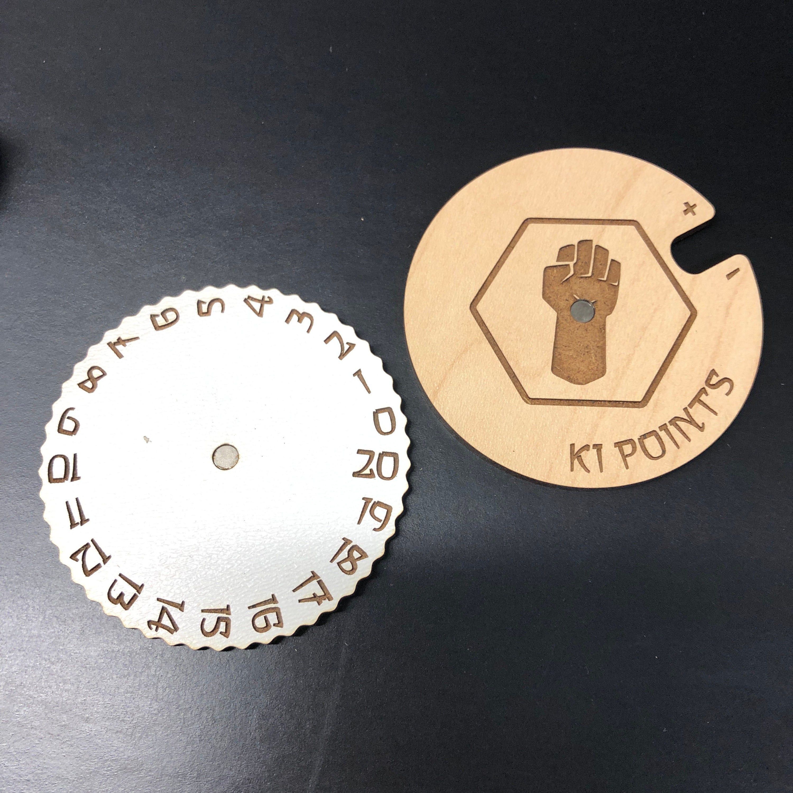 D&D Monk Ki Points Dial - Etsy
