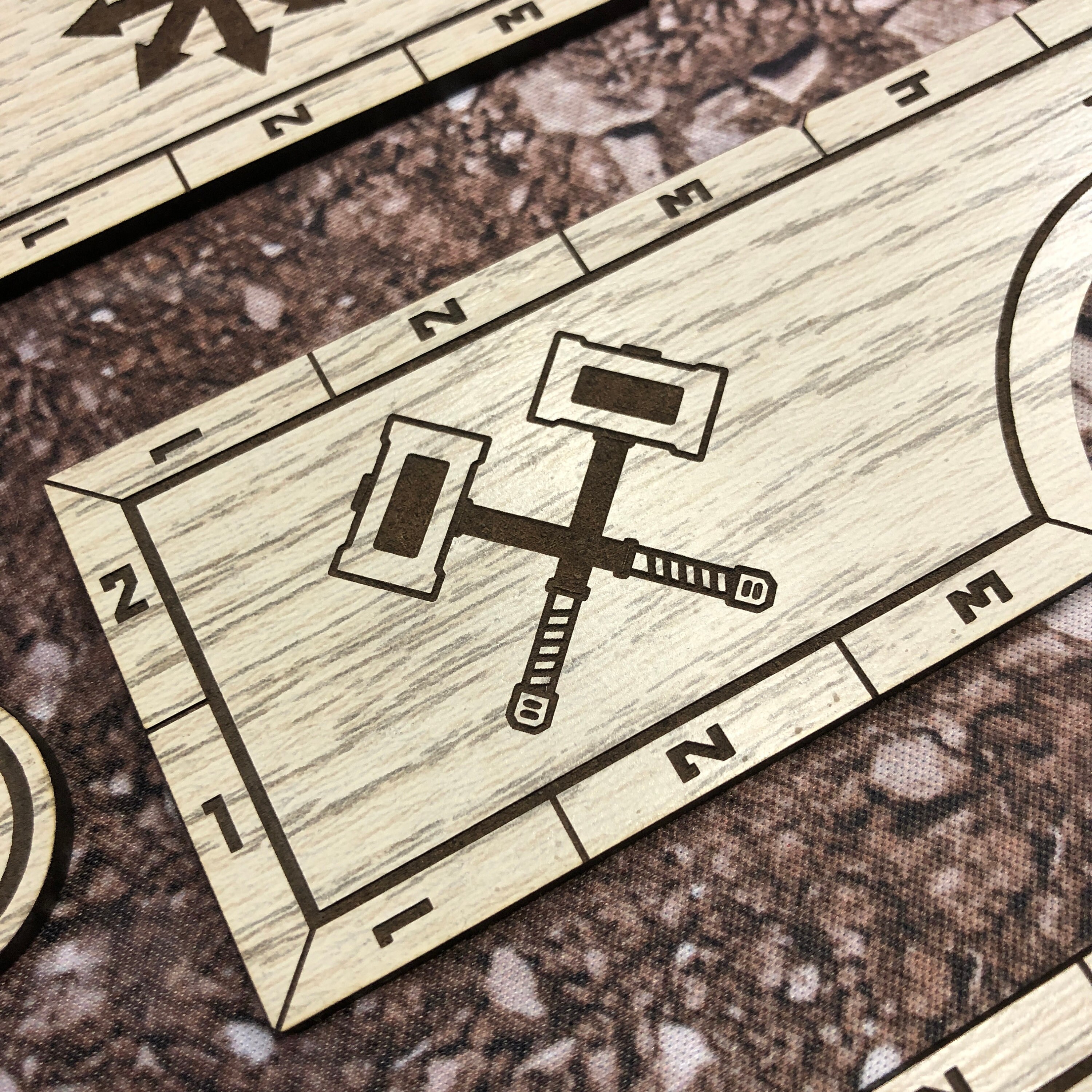 WHAOS Wargaming 9 Inch Ruler/objective Marker Set - Etsy