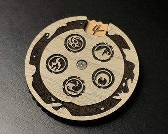 L5R Legend of the Five Rings Acrylic Ring Token Set - Etsy