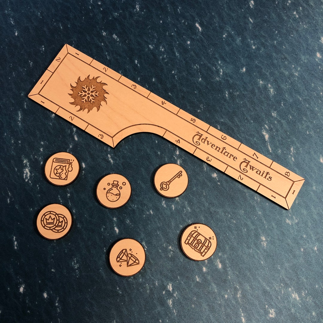 Frostgrave Tabletop Gaming Accessory Set - Etsy