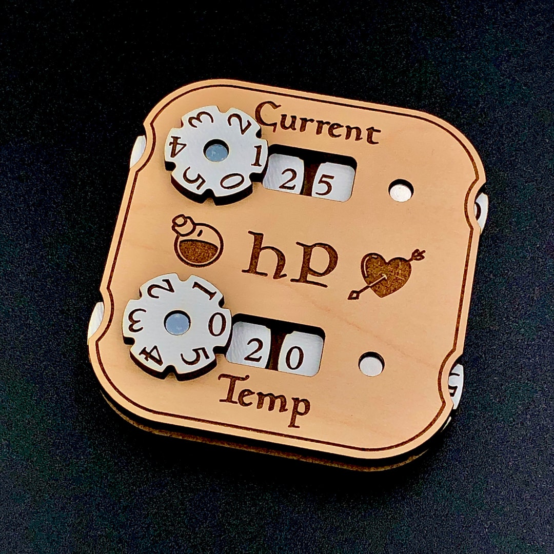 D&D Hit Points Tracker - Etsy