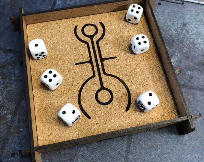Warhammer 40K Necron Themed Dice Tray - Etsy