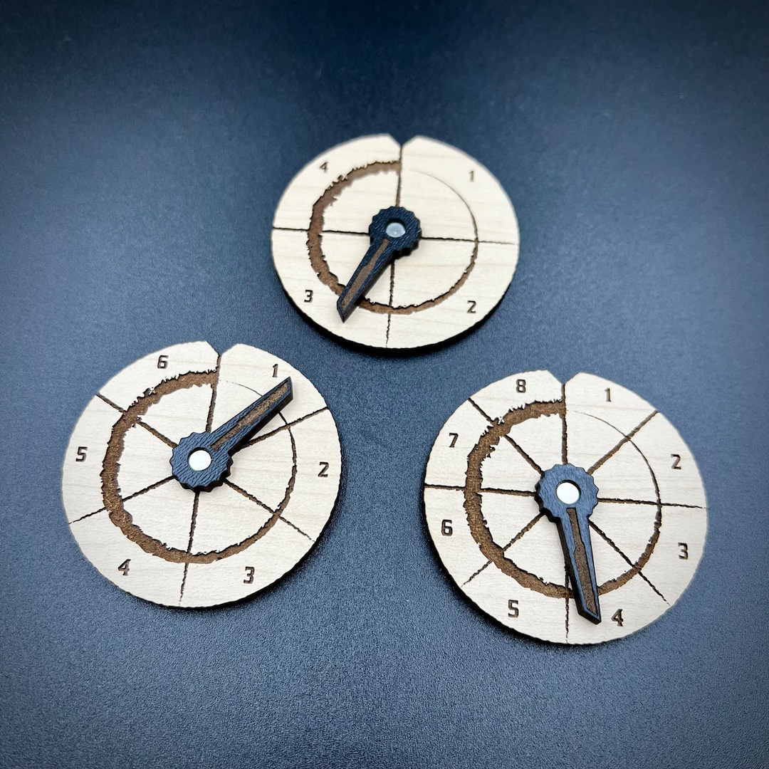 Blades in the Dark Progress Clock Dials - Etsy