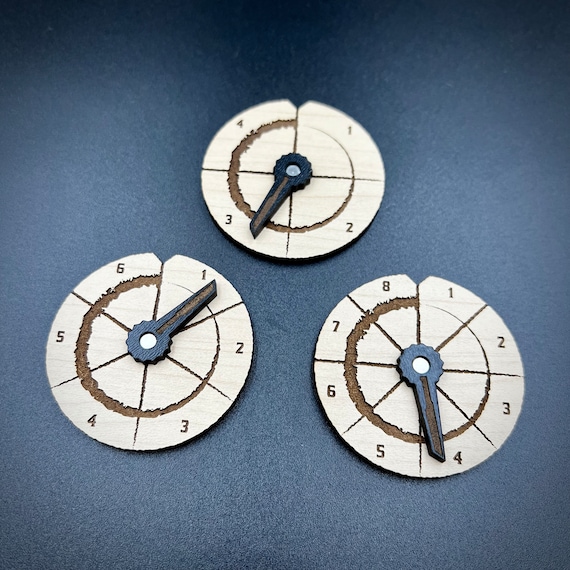 Blades in the Dark Progress Clock Dials - Etsy
