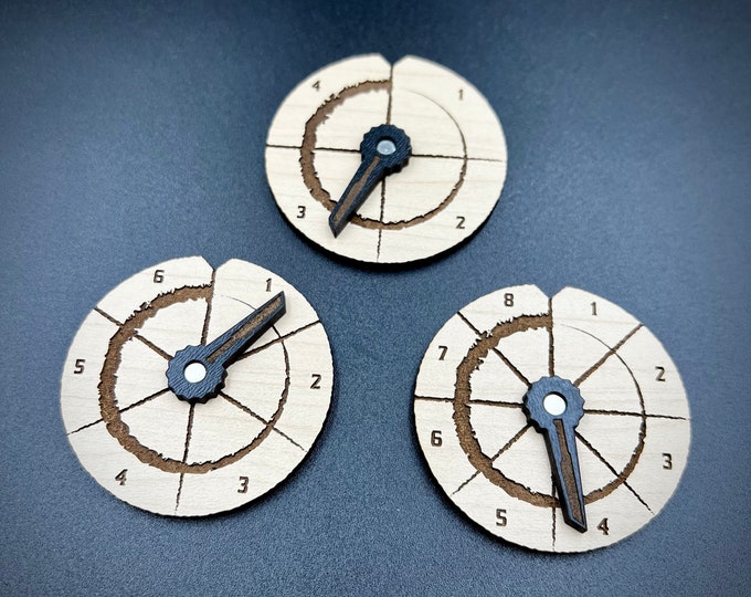 Blades in the Dark Progress Clock Dials - Etsy