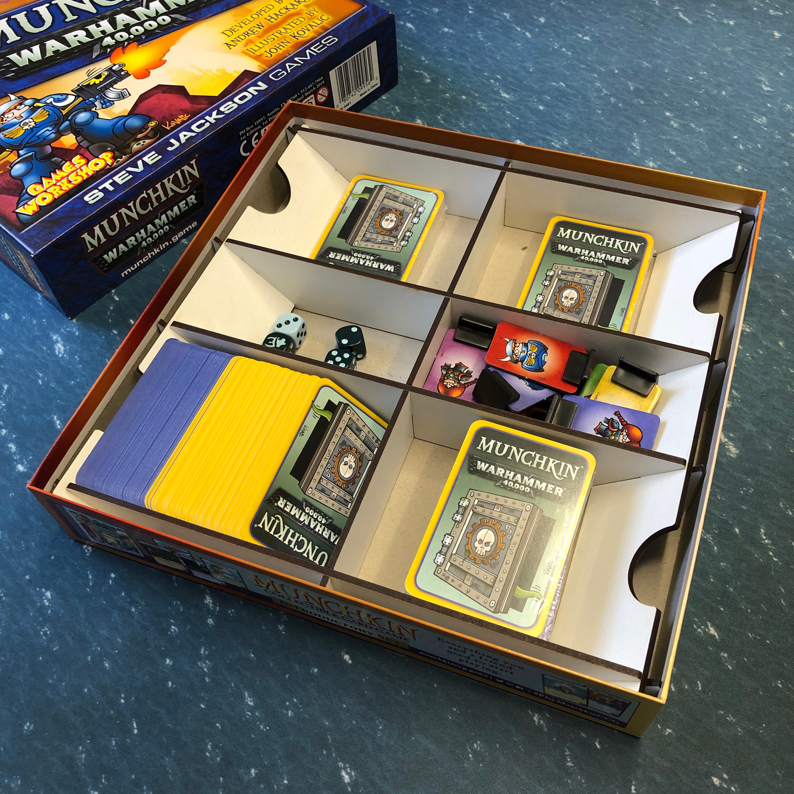 Munchkin Warhammer Box Insert - Etsy