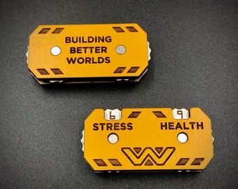 Alien Premium RPG Stress/health Tracker | Etsy