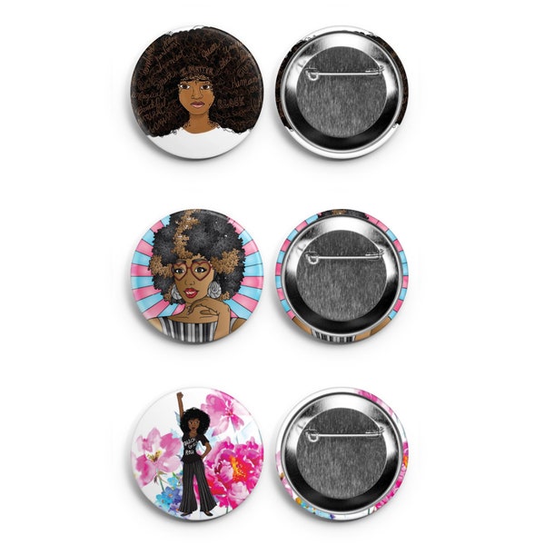 Black Girl Magic Pin - Etsy
