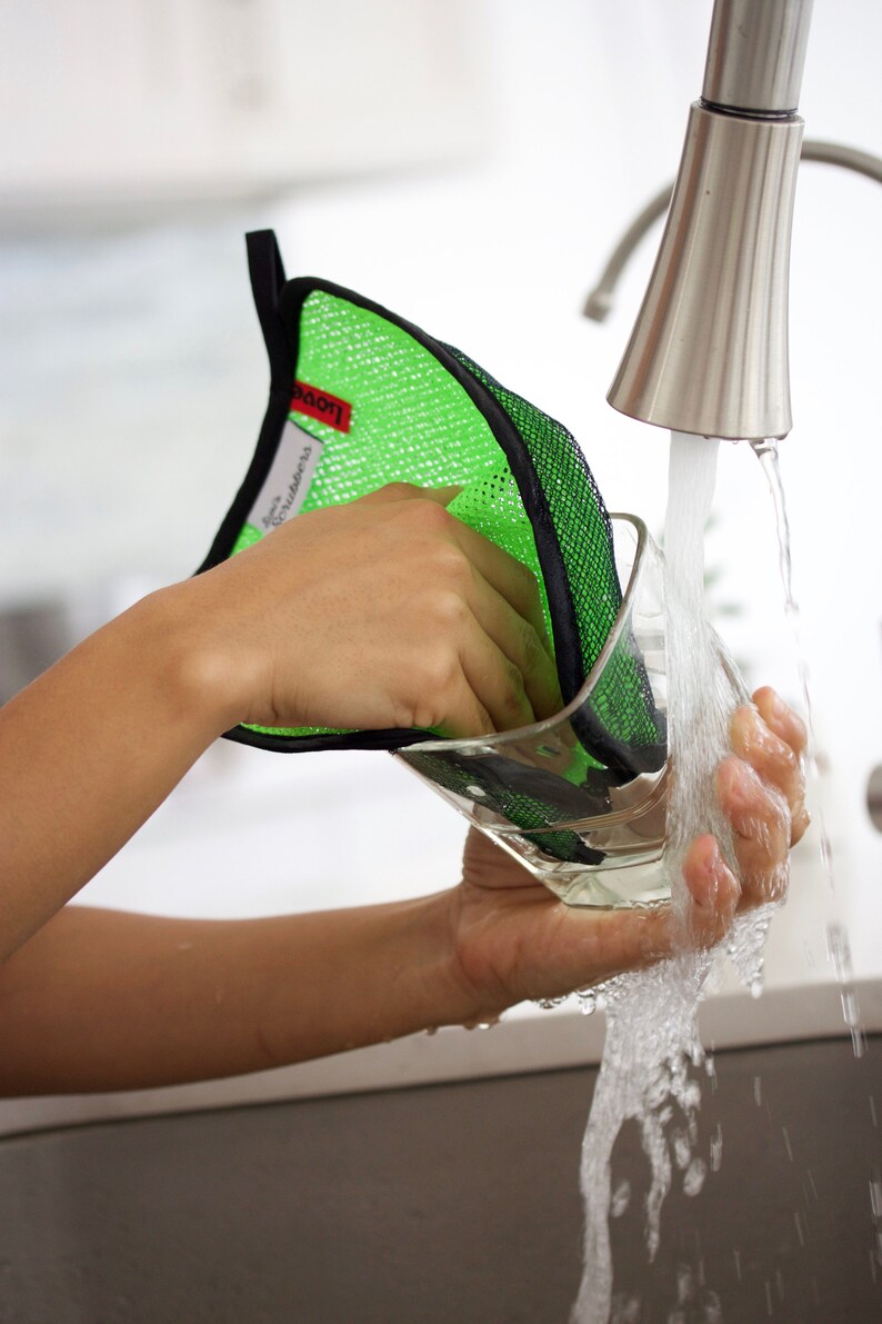 Handmade Kitchen Scrubber / Dish Cloth / Cleaning Rag - Etsy