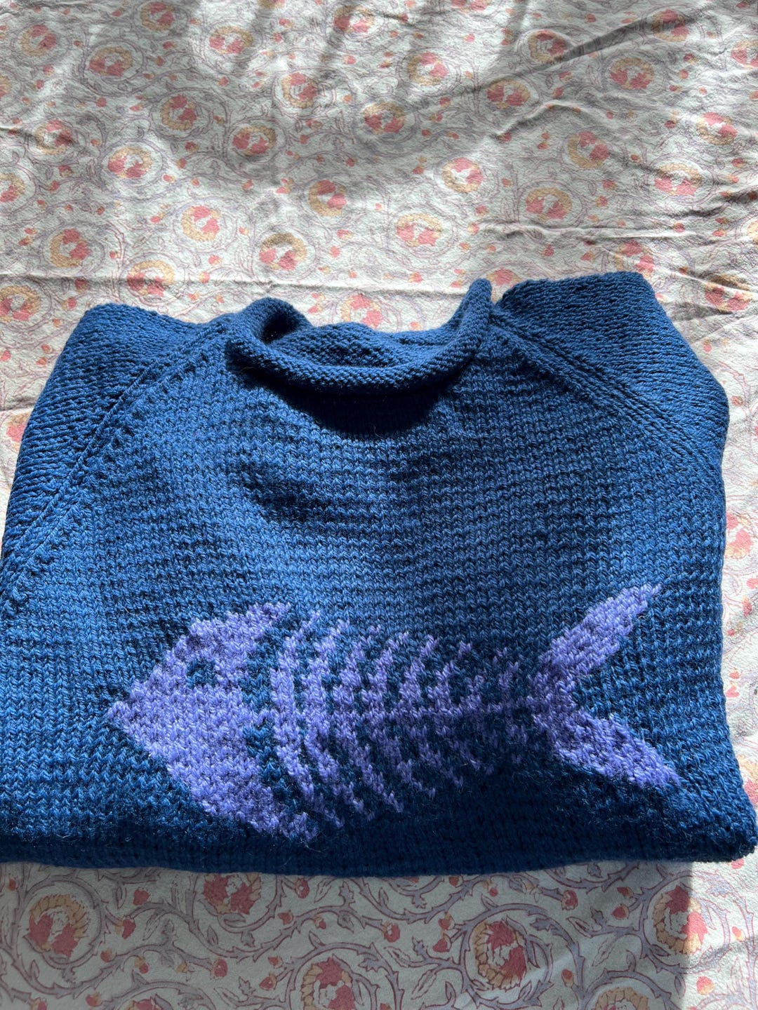 Adult Fishbone Sweater - Etsy