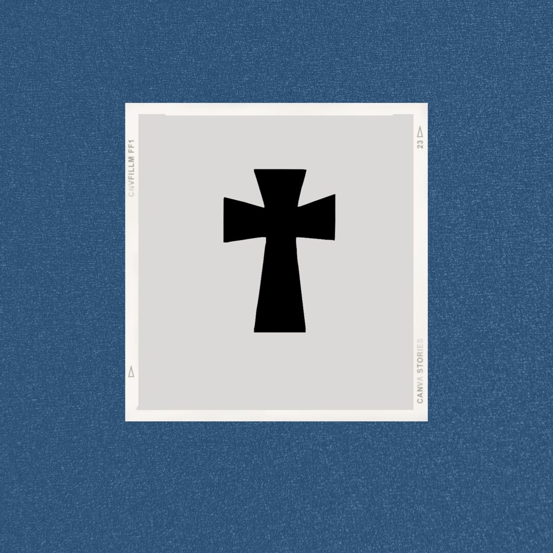 Solid Cross Decal | Cross Car Decal | Cross Decal | Laptop Decal | Cup ...