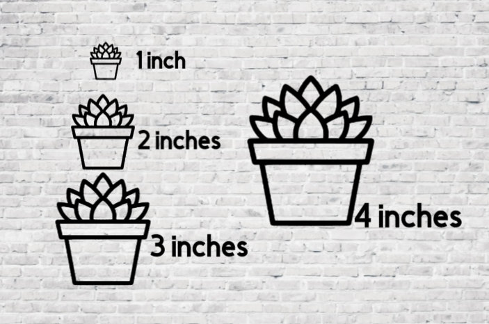 Potted Plant Decal Plant Car Decal Plant Decal Laptop | Etsy