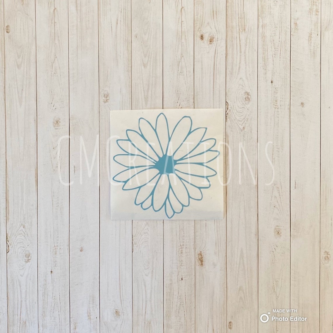 Daisy Decal Daisy Car Decal Car Decal Floral Decal | Etsy