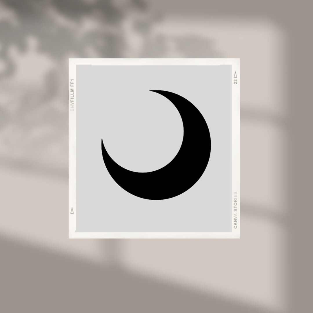 Crescent Moon Decal | Crescent Moon Car Decal | Moon Decal | Laptop Decal | Cup Decal | Yeti ...