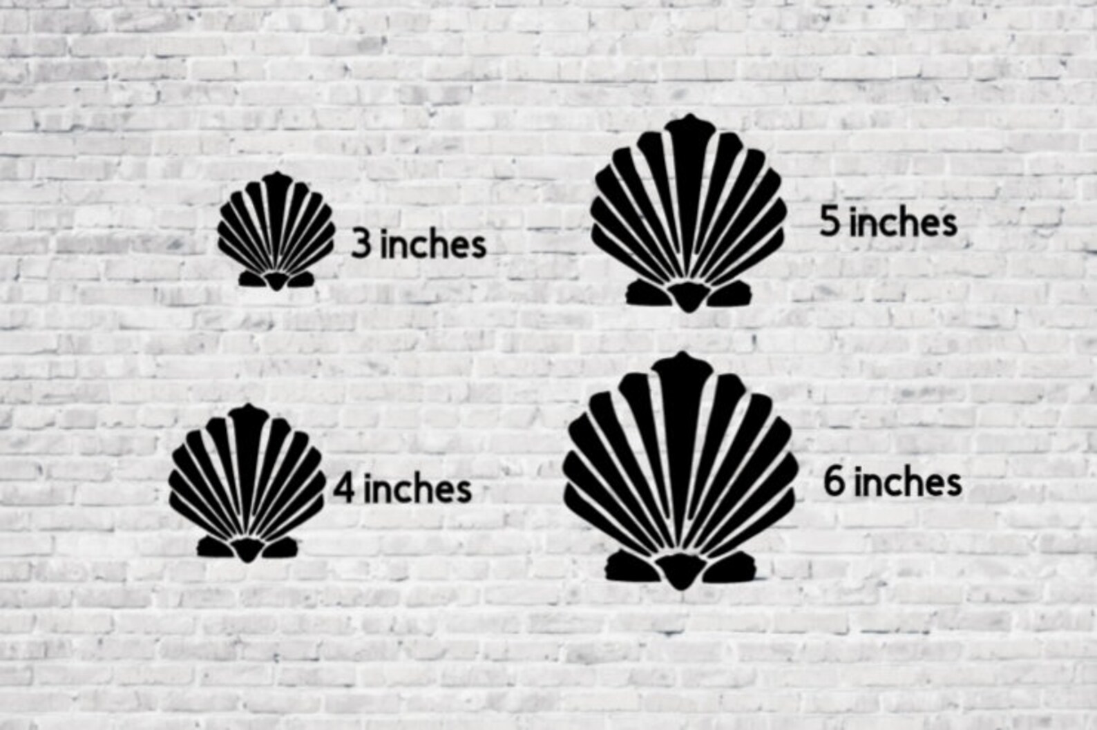 Seashell Decal Shell Car Decal Beach Decal Summer Decal | Etsy