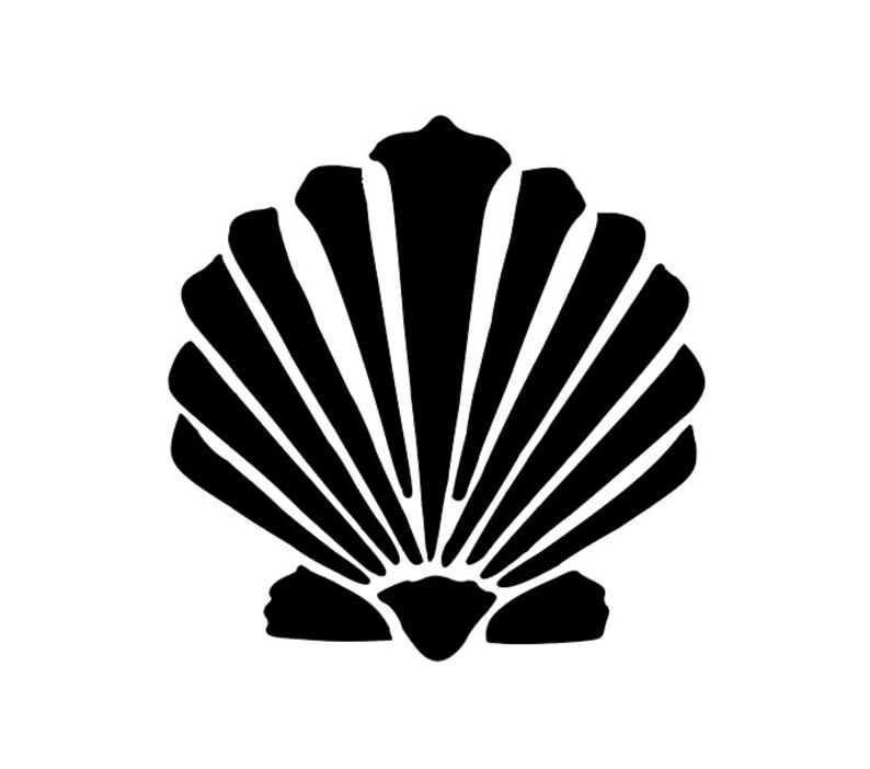 Seashell Decal Shell Car Decal Beach Decal Summer Decal - Etsy