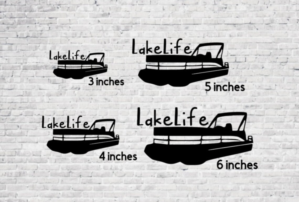 Lake Life Pontoon Decal Pontoon Car Decal Car Decal Lake - Etsy Israel