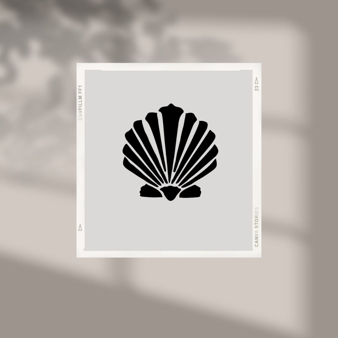 Seashell Decal | Shell Car Decal | Beach Decal | Summer Decal | Laptop ...