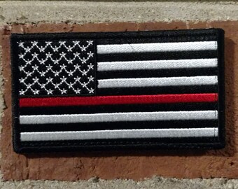 Orange Line US Flag search and Rescue Morale/tactical | Etsy