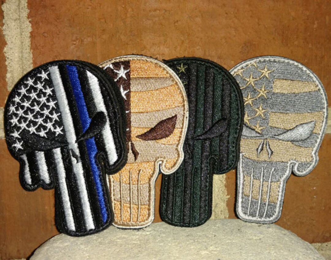 Punisher Skull Morale/tactical Patch - Etsy