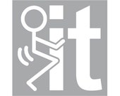 FK IT vinyl Decal - Etsy