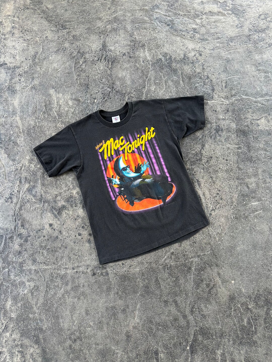 Mcdonalds Make It Mack Tonight Single Stitch T Shirt Black 80s Vintage ...