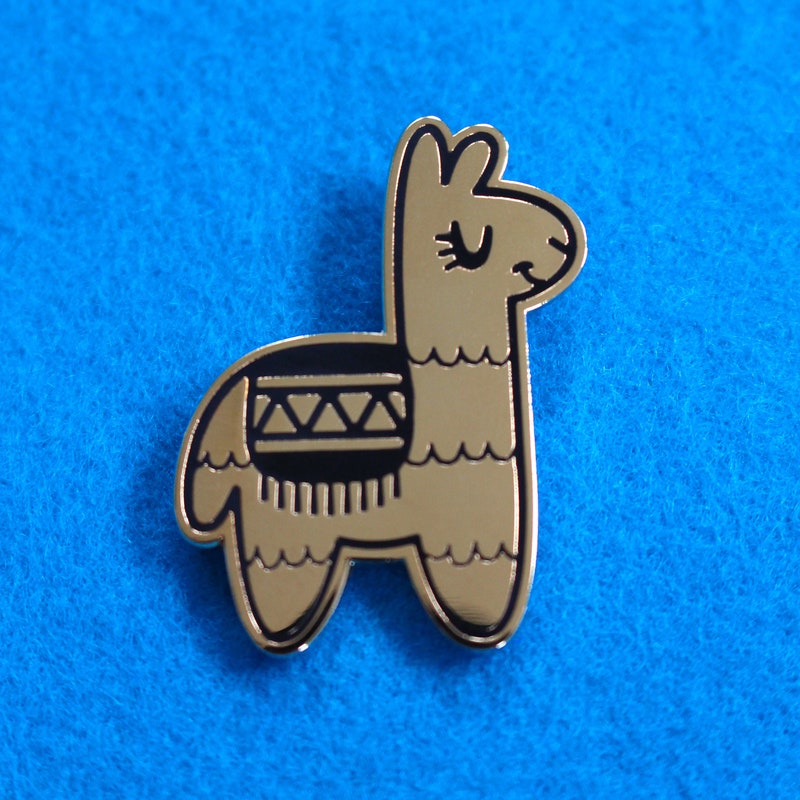 Llama Pin - Etsy