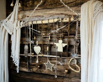 Birch Wood Rustic Window Decor - Etsy