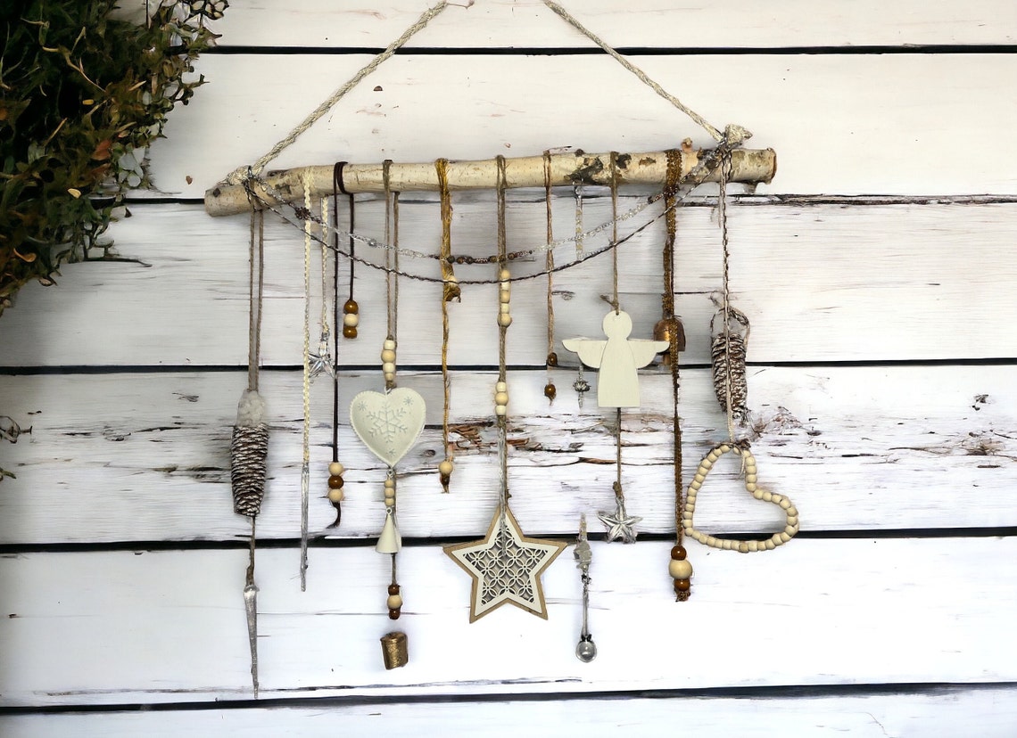 Birch Wood Rustic Window/wall Decor 25”w - Etsy