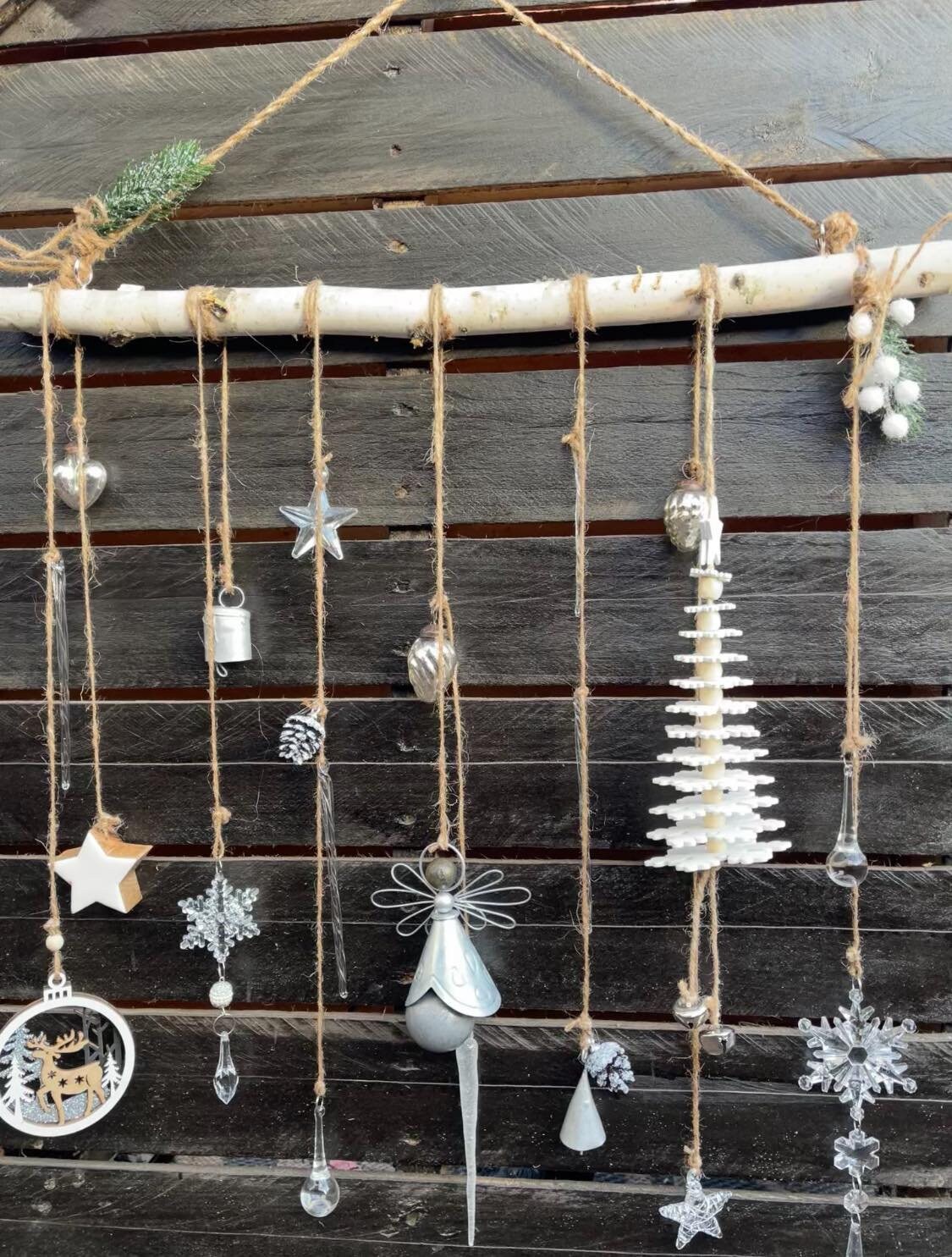 Birch Wood Rustic Window Decor - Etsy